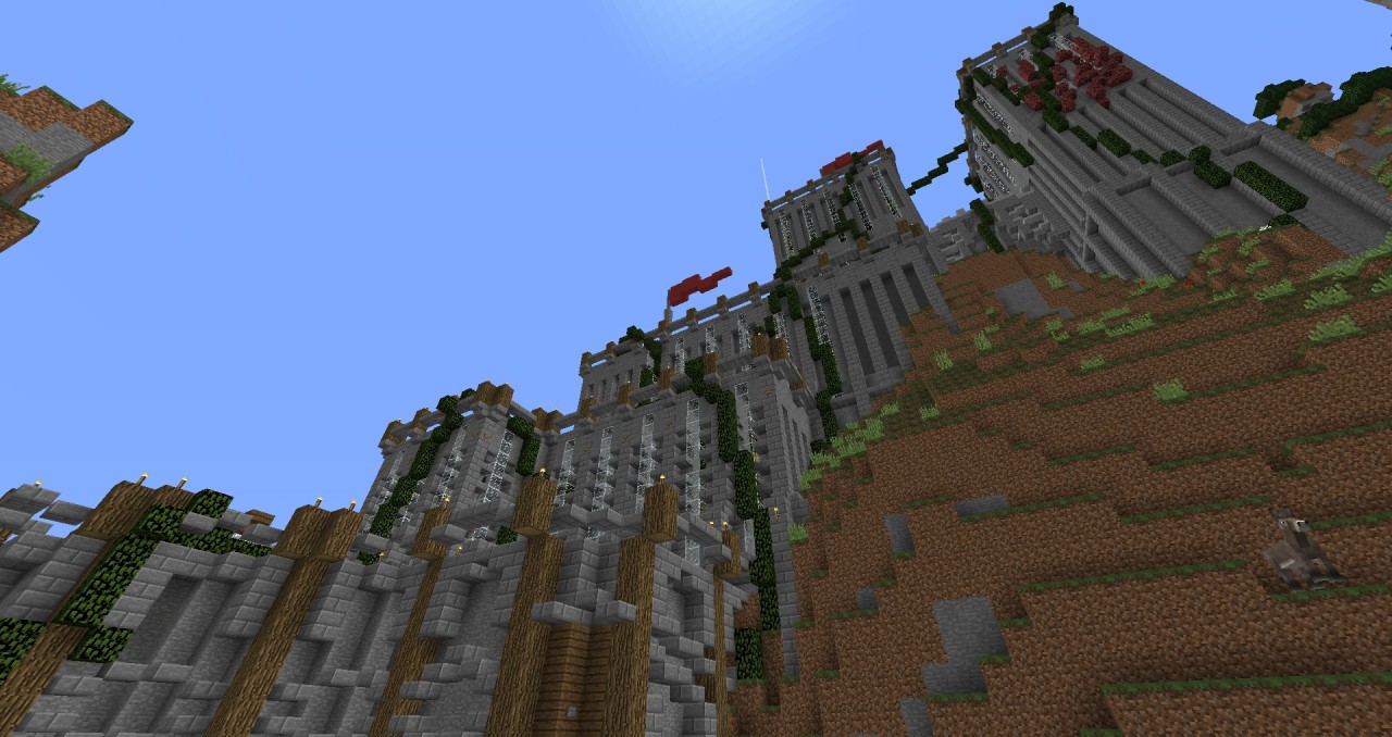 the fallen castle Minecraft Map