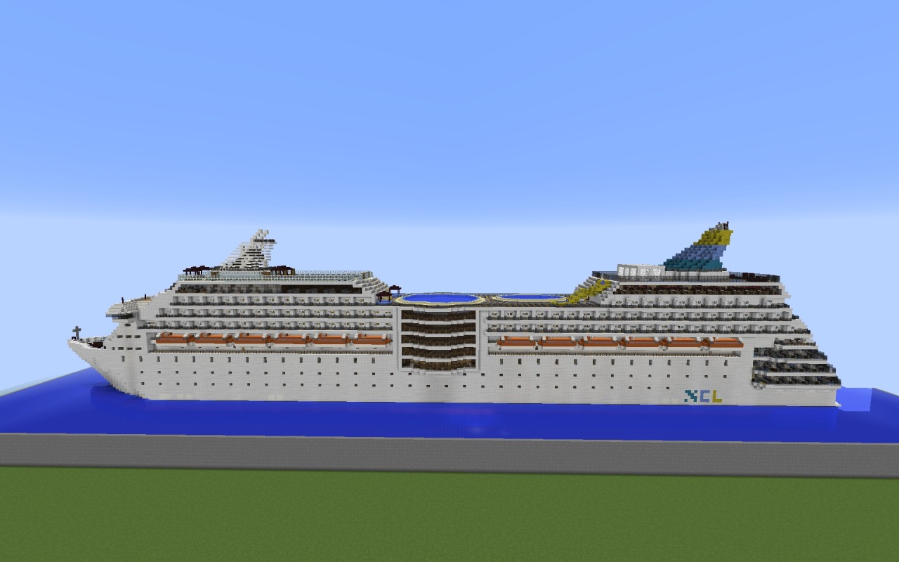 XCL Atlantic - Cruise Ship Minecraft Map