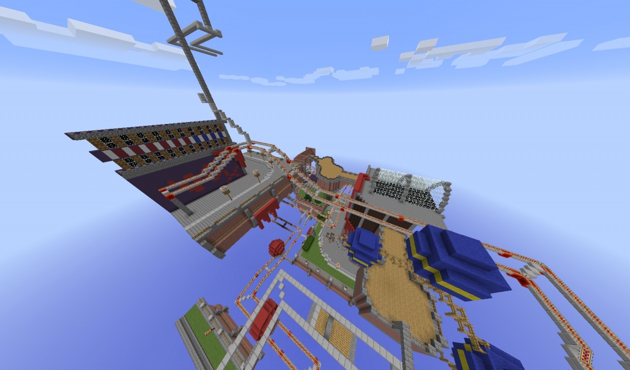 bioshock infinite - columbus park -inspired by tiresh Minecraft Map