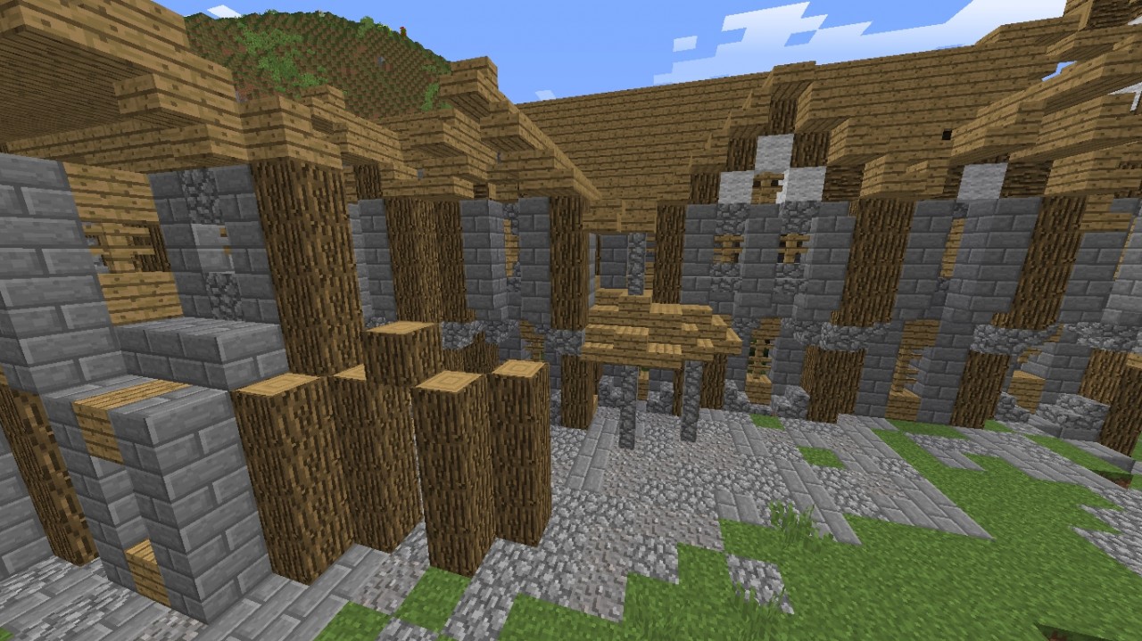 Minecraft-A Legend: The Lost World Minecraft Map