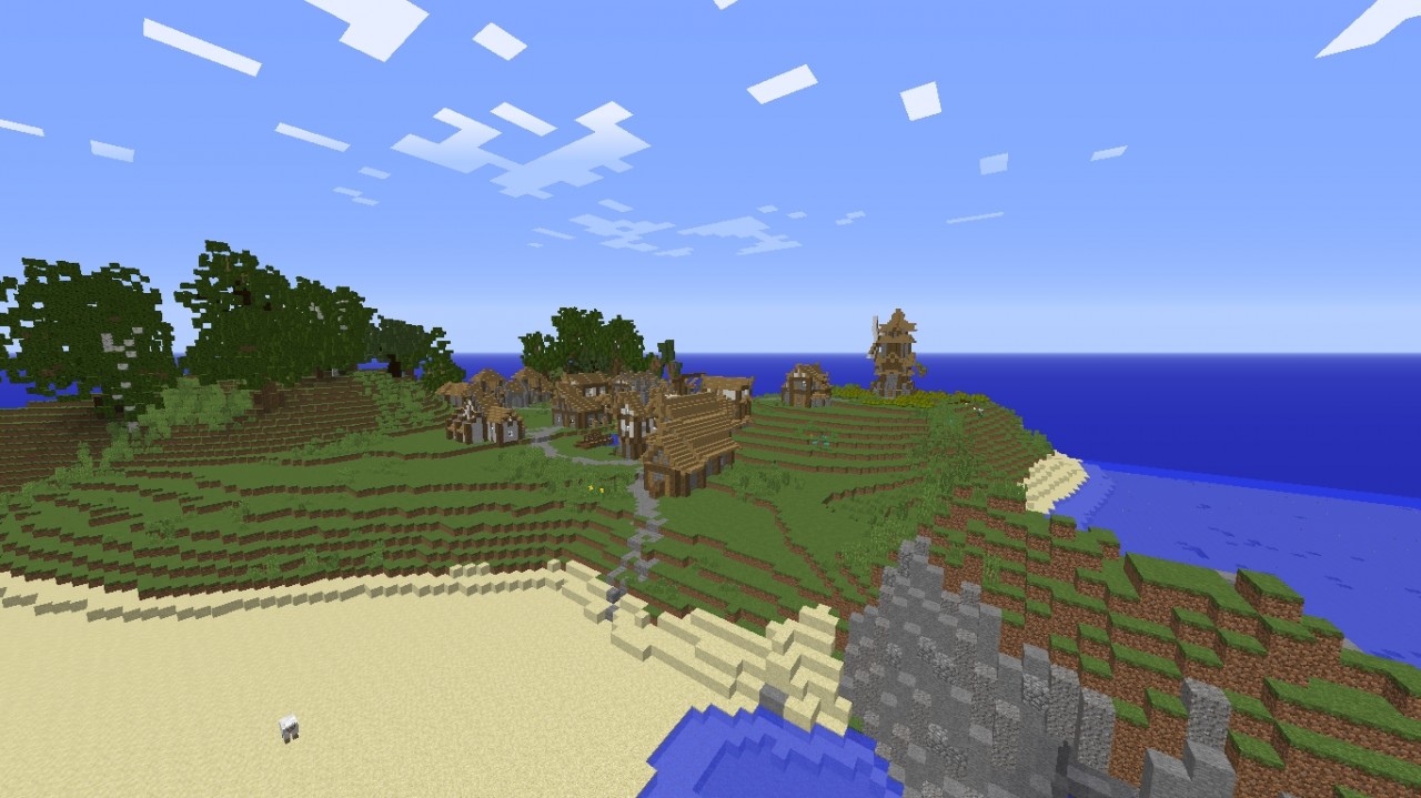 Minecraft-A Legend: The Lost World Minecraft Map