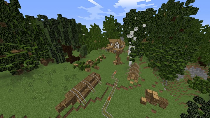 Minecraft-A Legend: The Lost World Minecraft Map