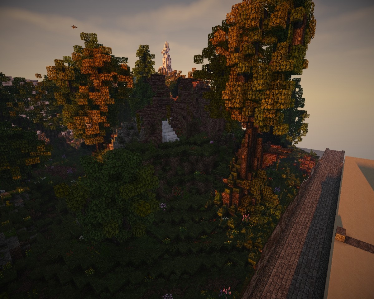 The Piece of The White Orchard Minecraft Map