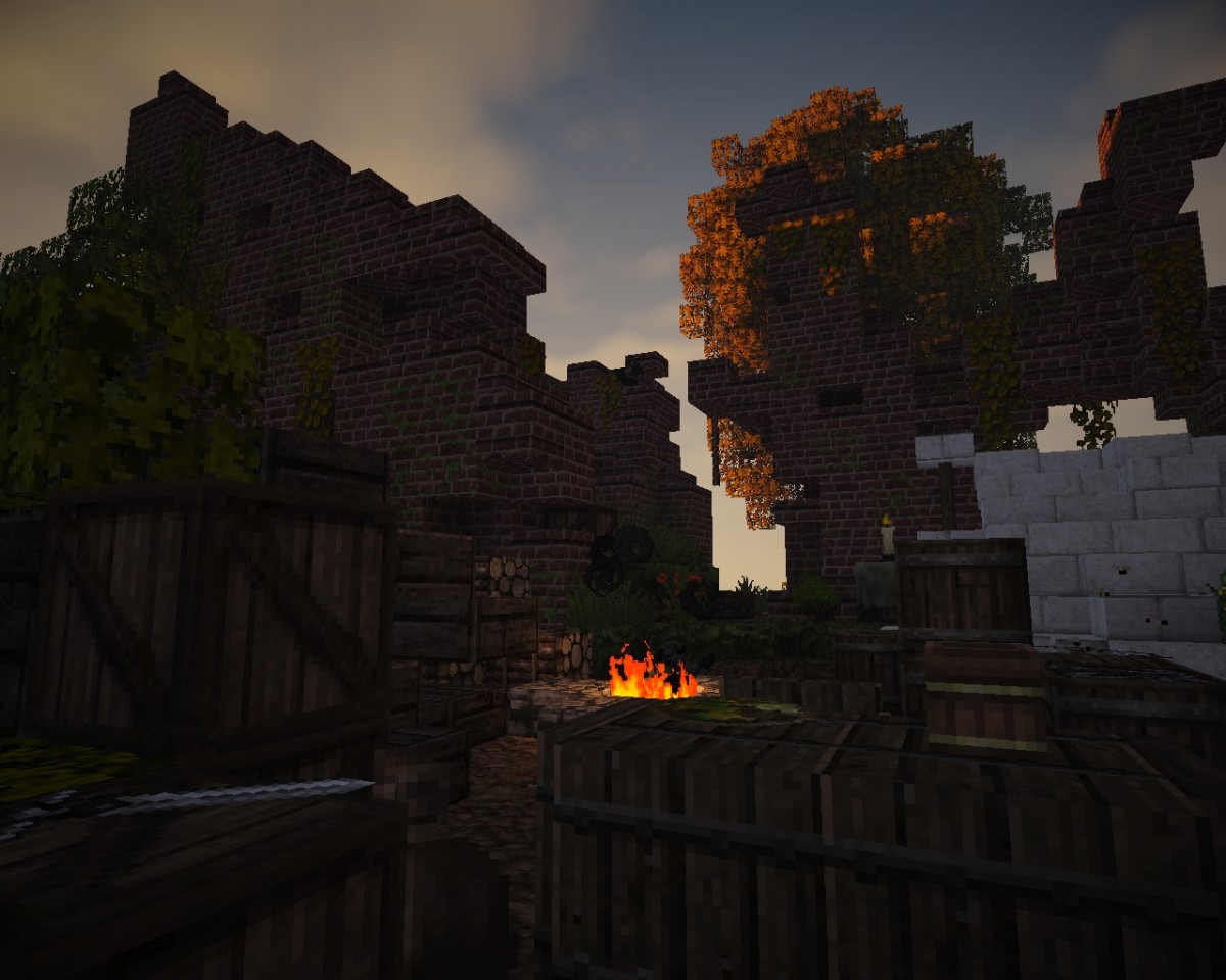 The Piece of The White Orchard Minecraft Map