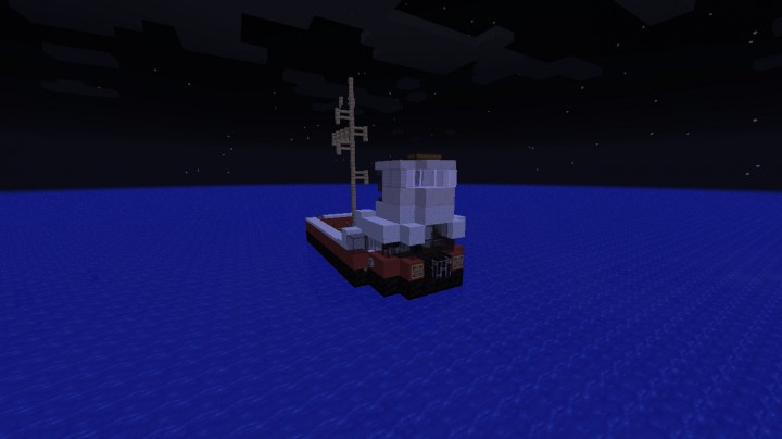 The Orca Boat. [JAWS] Minecraft Project