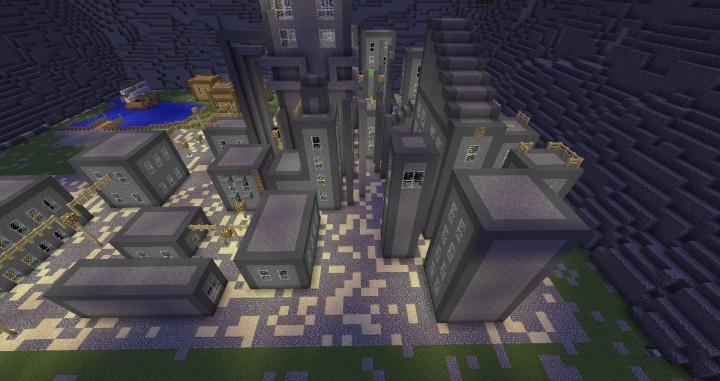City FreeRun Minecraft Map