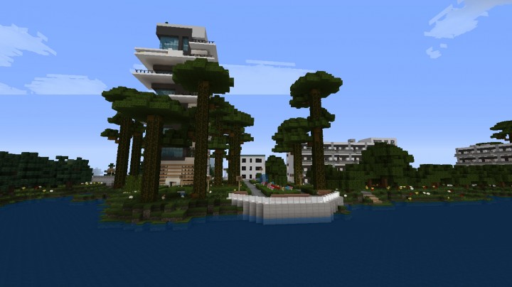 Beach area Minecraft Map