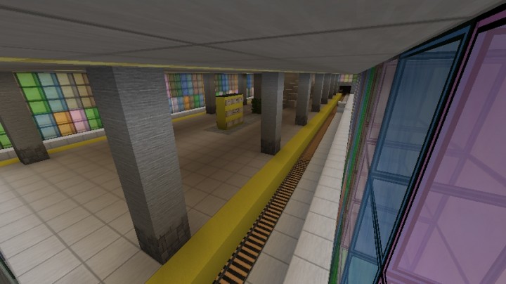 Metro Station Minecraft Map