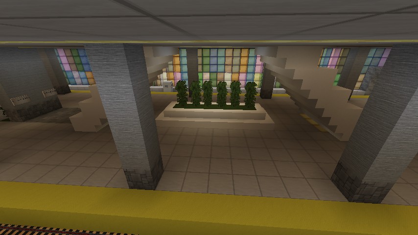 Metro Station Minecraft Map
