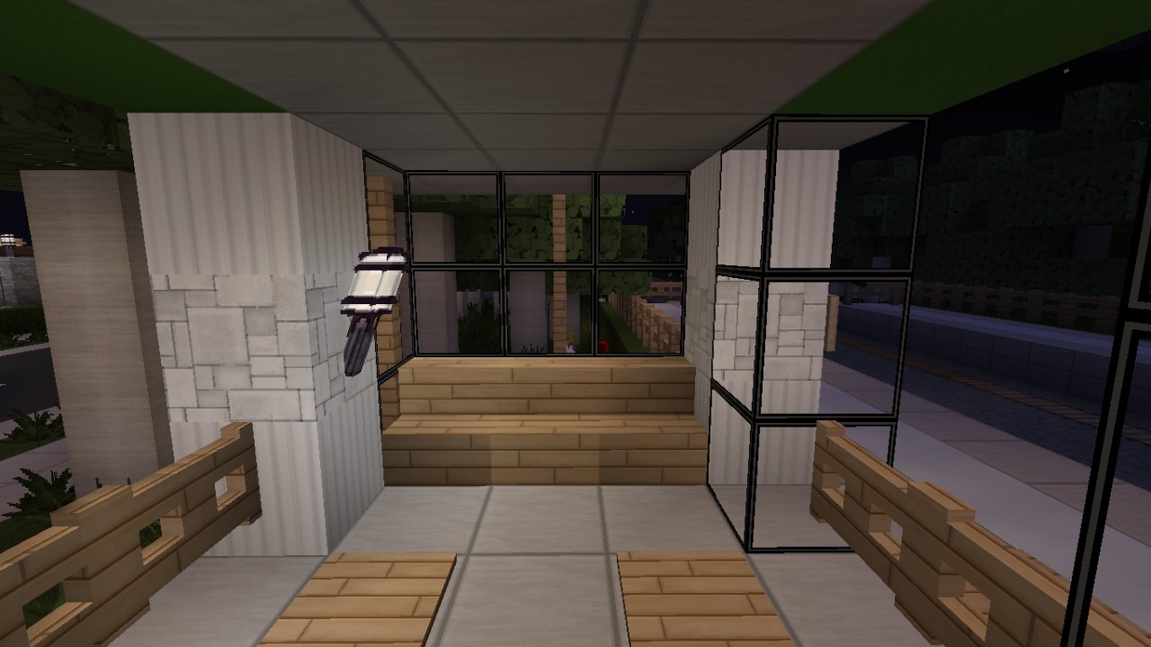 Modern Train Station Minecraft Map