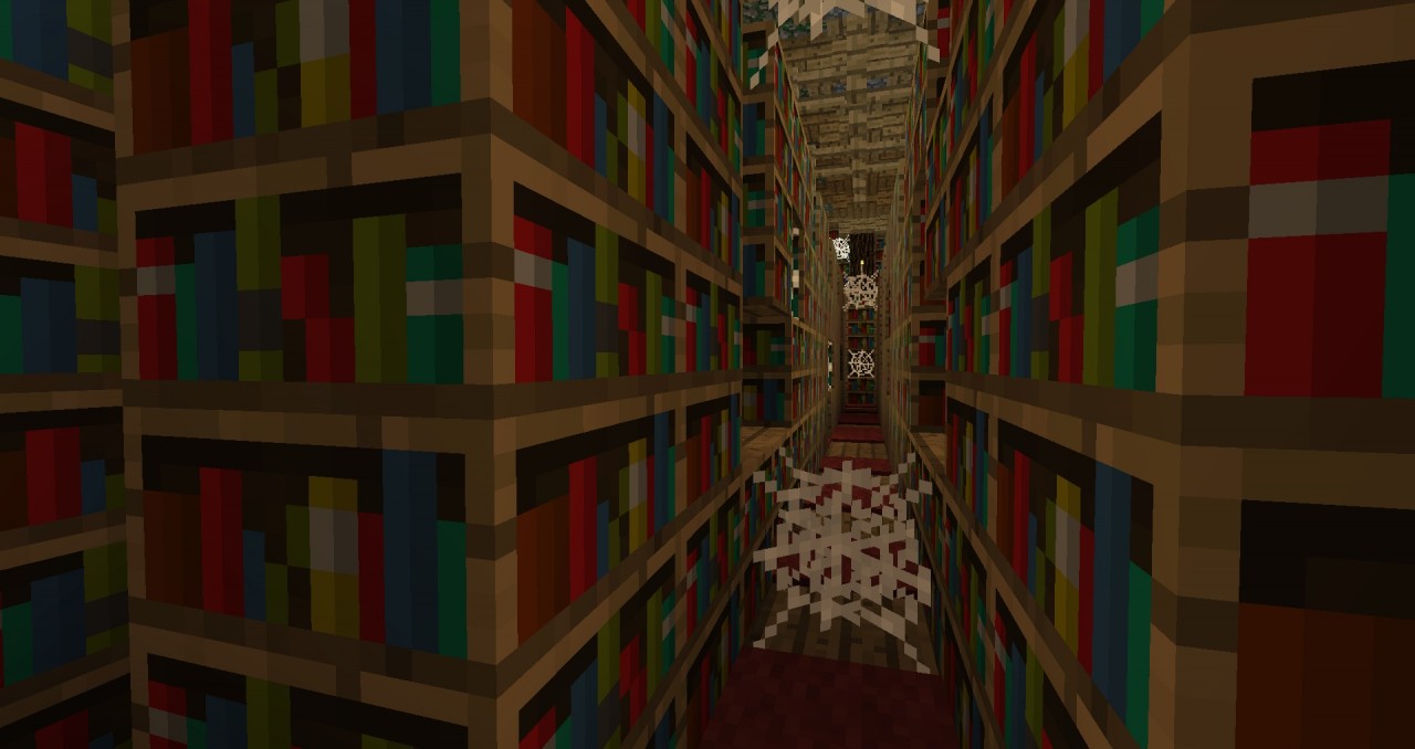 PVP Arena bibliothek Minecraft Map