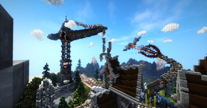 Minecraft Server Spawn - Hub - Lobby + DOWNLOAD FREE ! TwoPixel ...