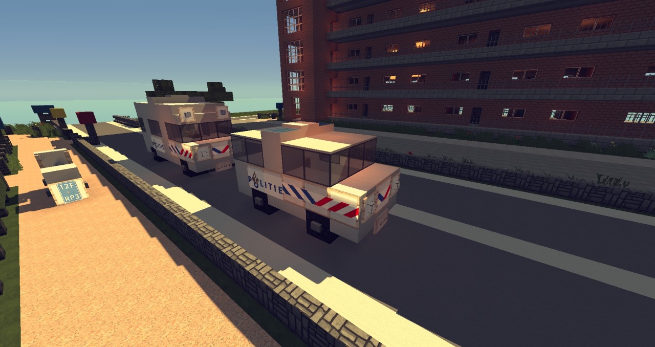 First try Dutch police cars Minecraft Map