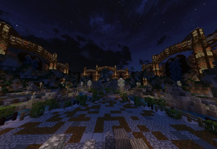 Fantastic Hub! [400x400] Minecraft Map