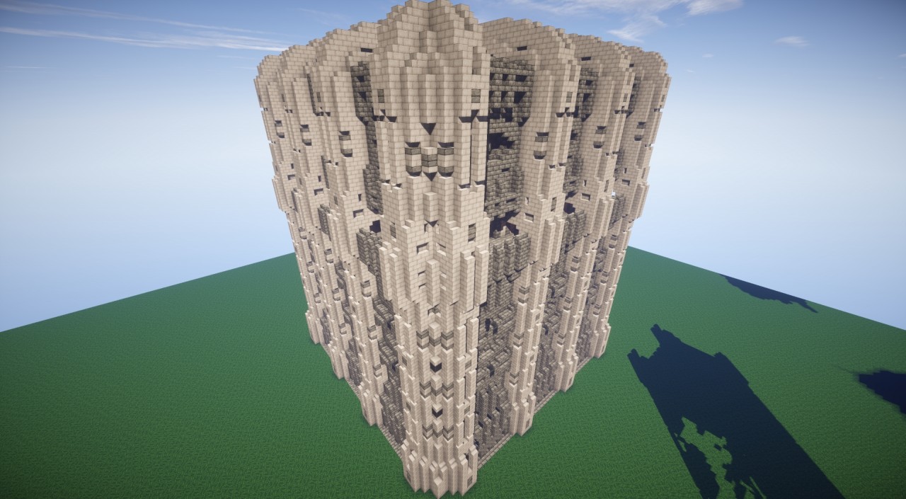 Fortified Wall Design Minecraft Map