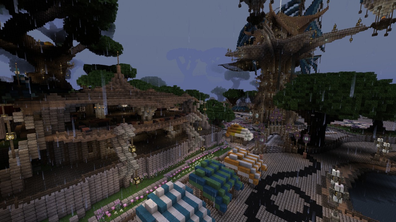The Legendary High Elven City of Elen'dor (part 2) Minecraft Map