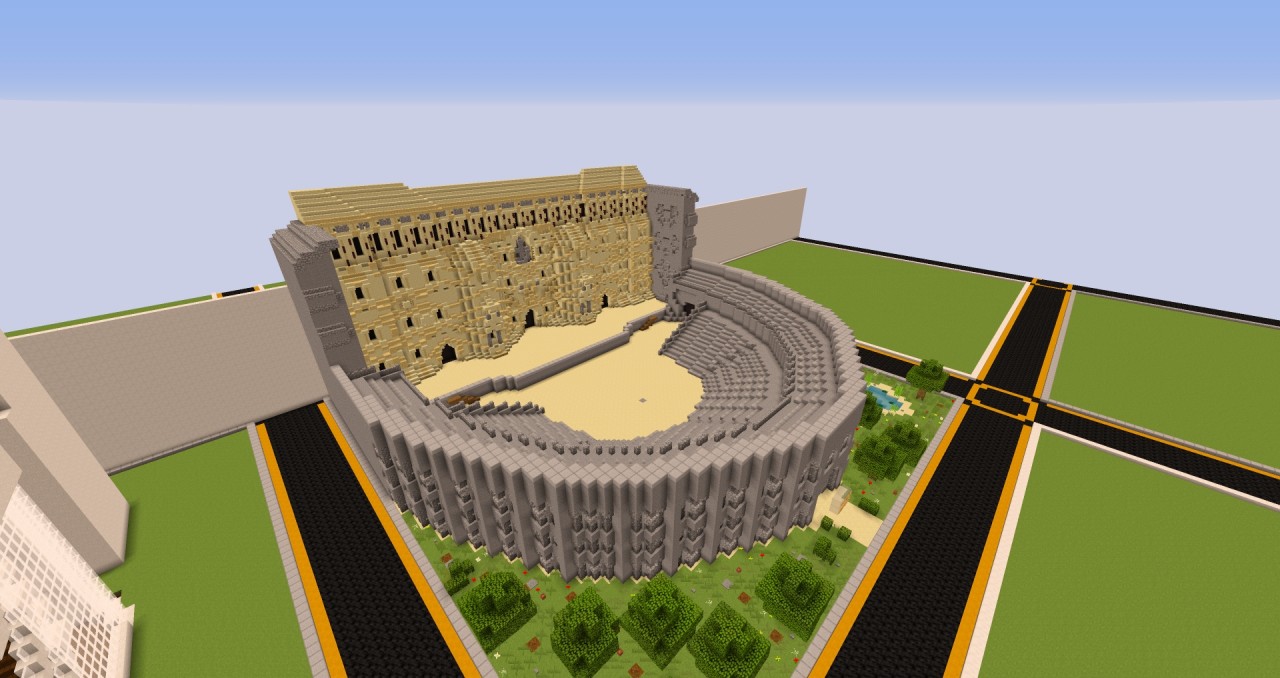 Roman Theatre Minecraft Map