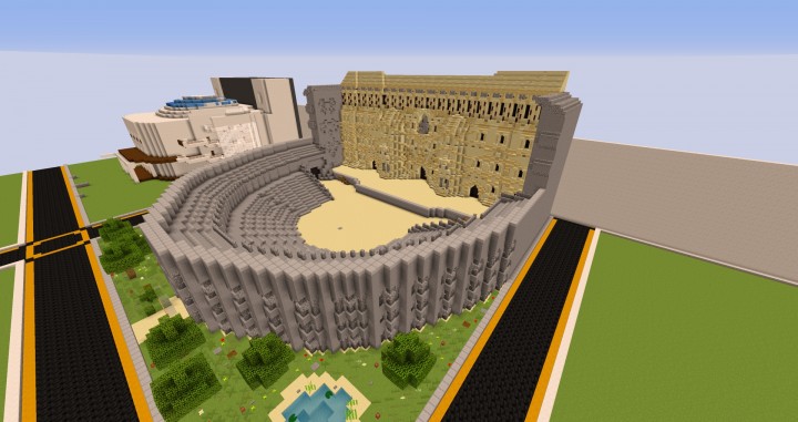 Roman Theatre Minecraft Map