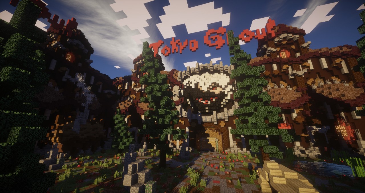 '' Spawn '' 東京グール Tokyo Ghoul Minecraft Map