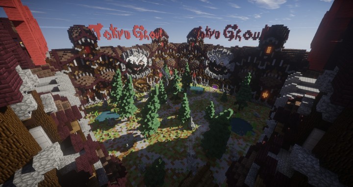 '' Spawn '' 東京グール Tokyo Ghoul Minecraft Map