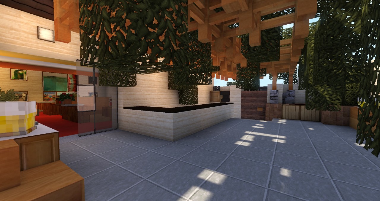 Duplex of 5 individual houses. Minecraft Map