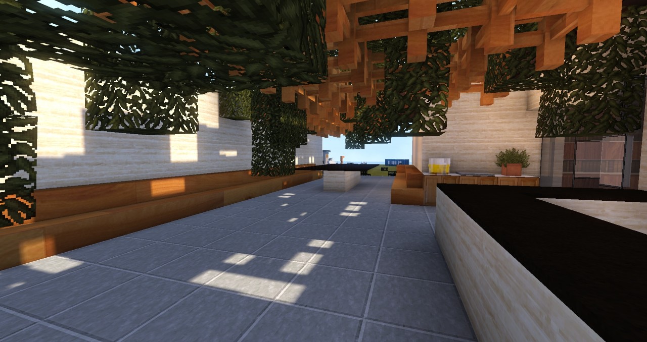 Duplex of 5 individual houses. Minecraft Map