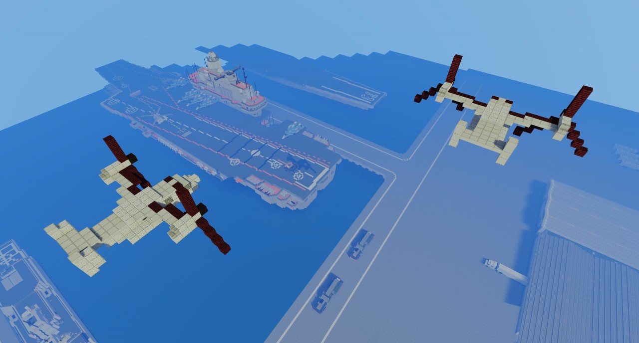 V-22 Osprey Minecraft Map