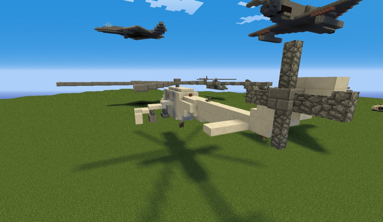 Mil Mi-24 Minecraft Map