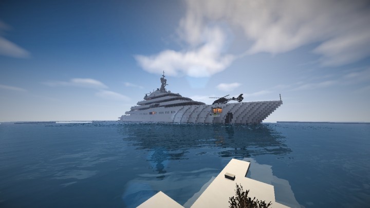 Eclipse Mega Yacht Sneak Peak Minecraft Map