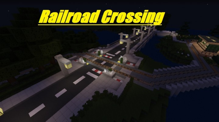 Railroad Crossing Minecraft Project