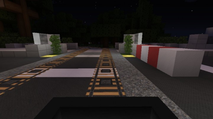 Railroad Crossing Minecraft Map