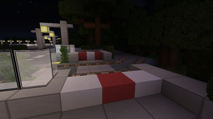 Railroad Crossing Minecraft Map