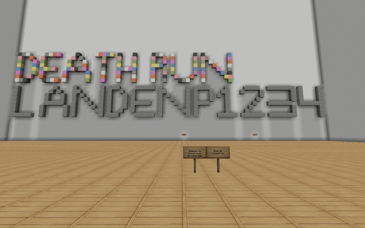 Death Run Minecraft Map