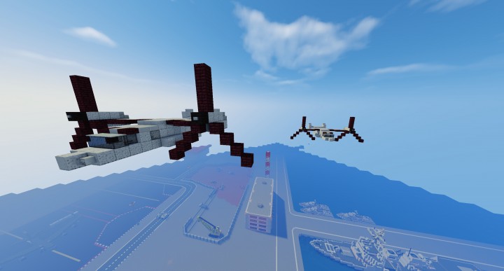 V-22 Osprey Minecraft Map