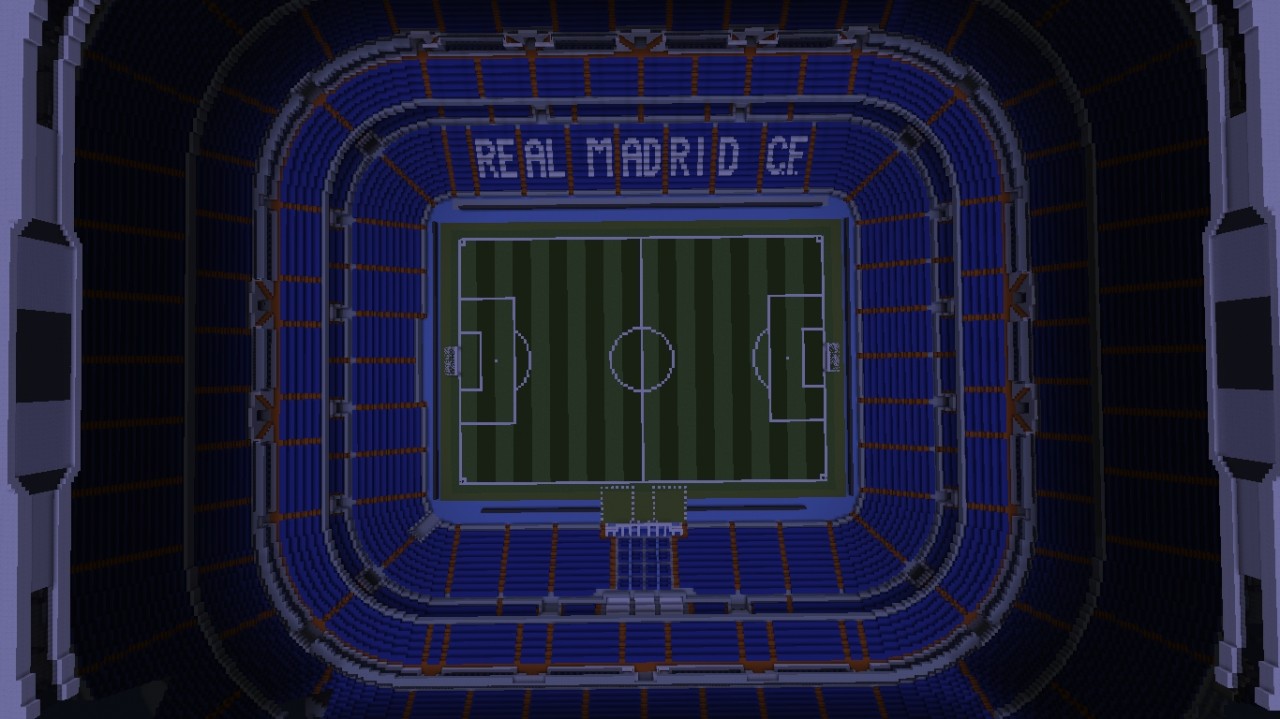 Estadio Santiago Bernabéu (Real Madrid CF) Minecraft Map