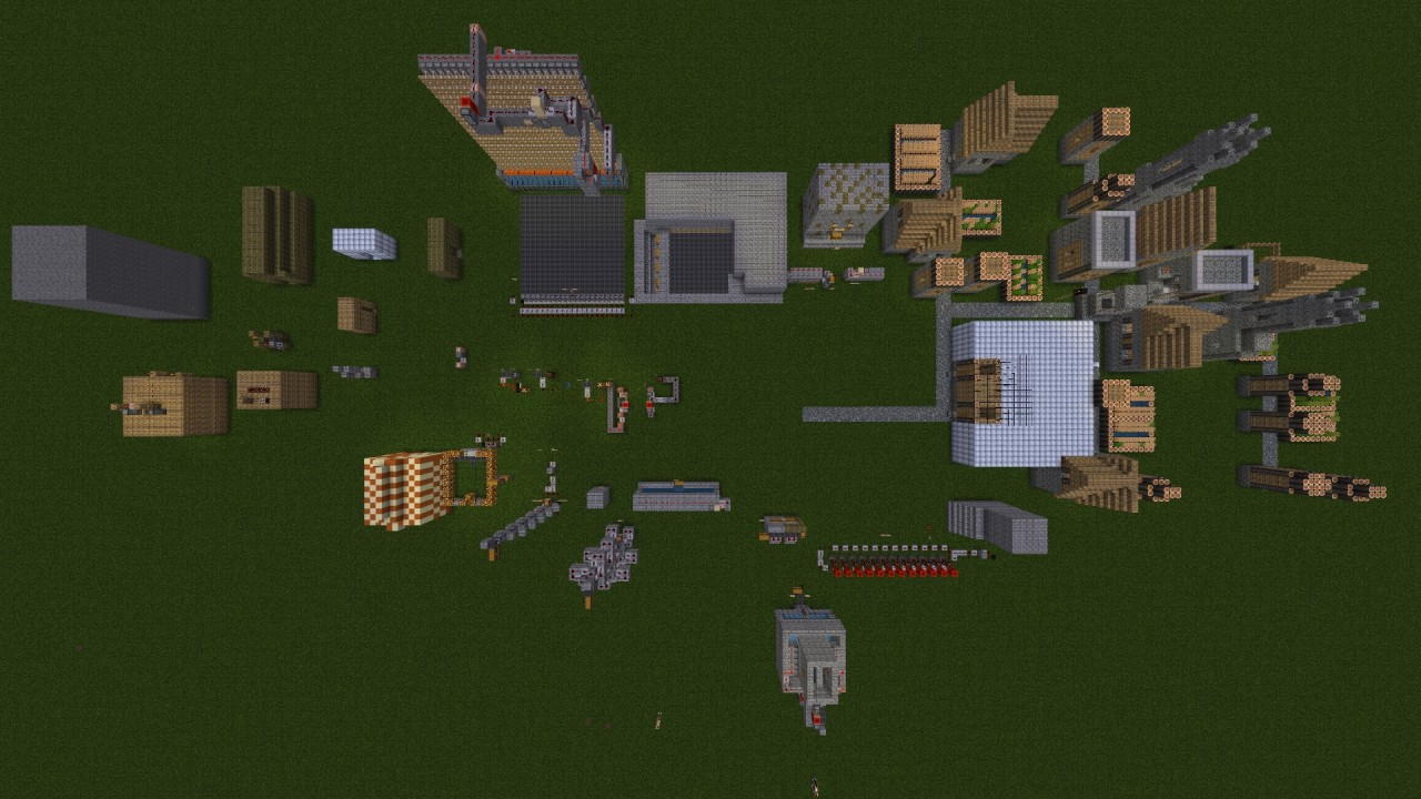 Redstone World Minecraft Map