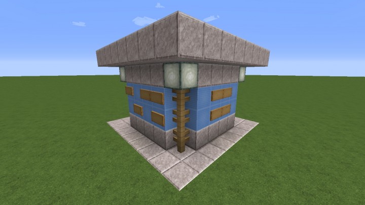 Schilder Wand - Info Center Minecraft Map