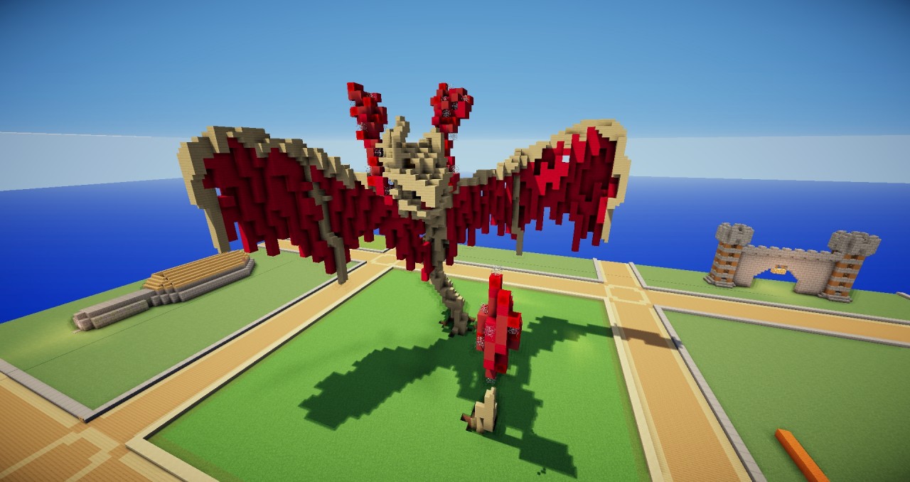 Fantasy Dragon Minecraft Map