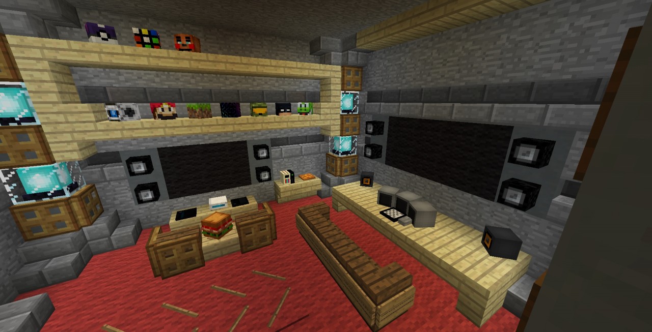 __/The Game Room__ Minecraft Map