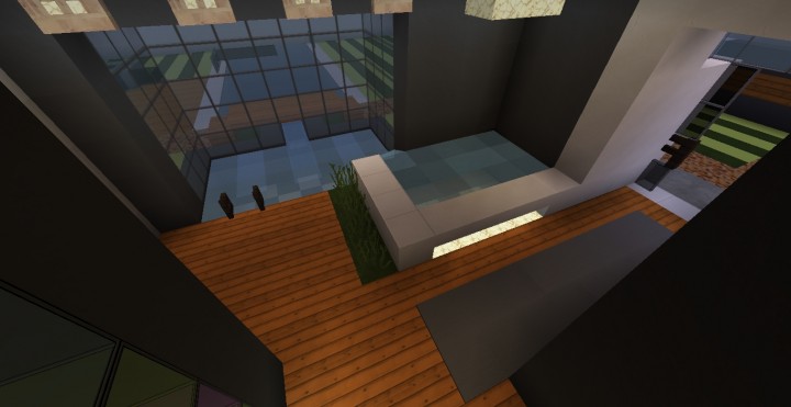 Futuristic Modern House Minecraft Map