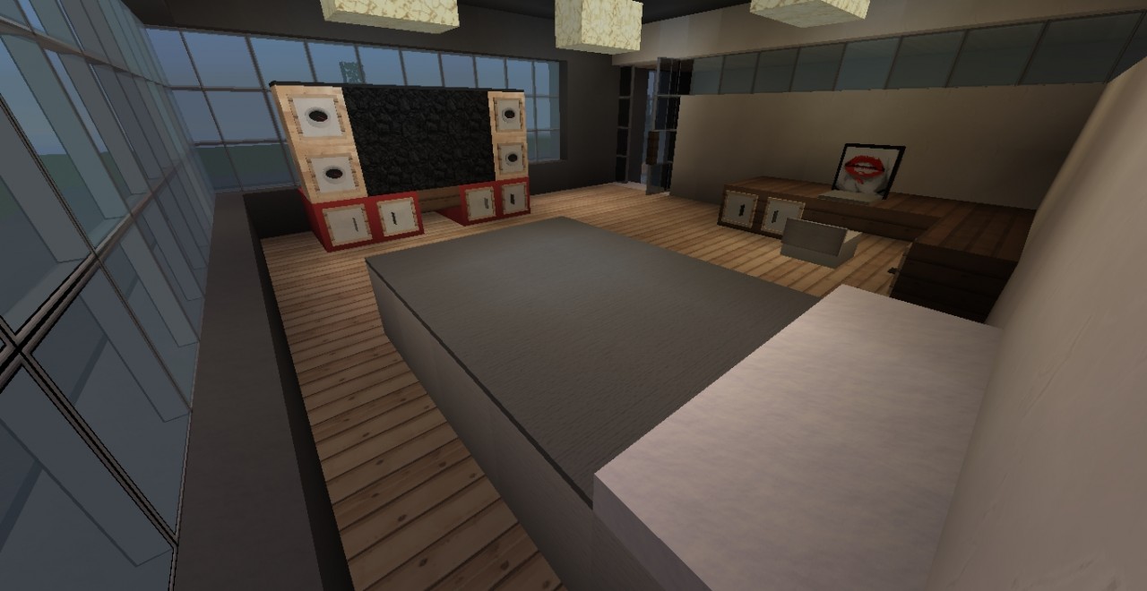 Futuristic Modern House Minecraft Map