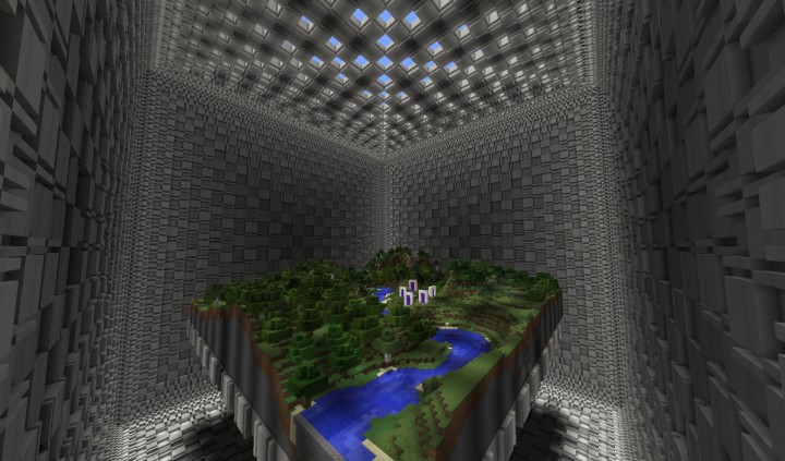 Steves dream about cuboidal fractal rooms [reloaded] Minecraft Map