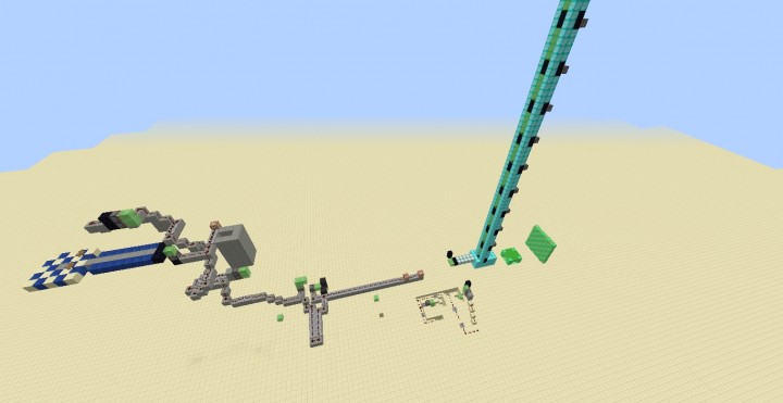 Slime Block Automation Map Minecraft Map
