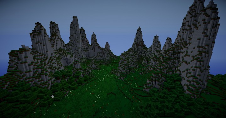 Mountain peak by Lutai_San Minecraft Map