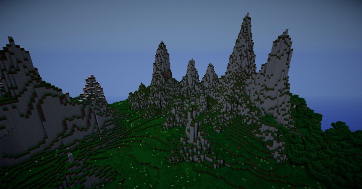 Mountain peak by Lutai_San Minecraft Map