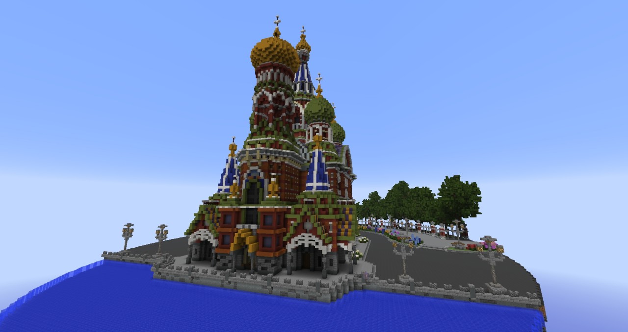 St Petersburg - Church of the Savior on Blood Minecraft Map