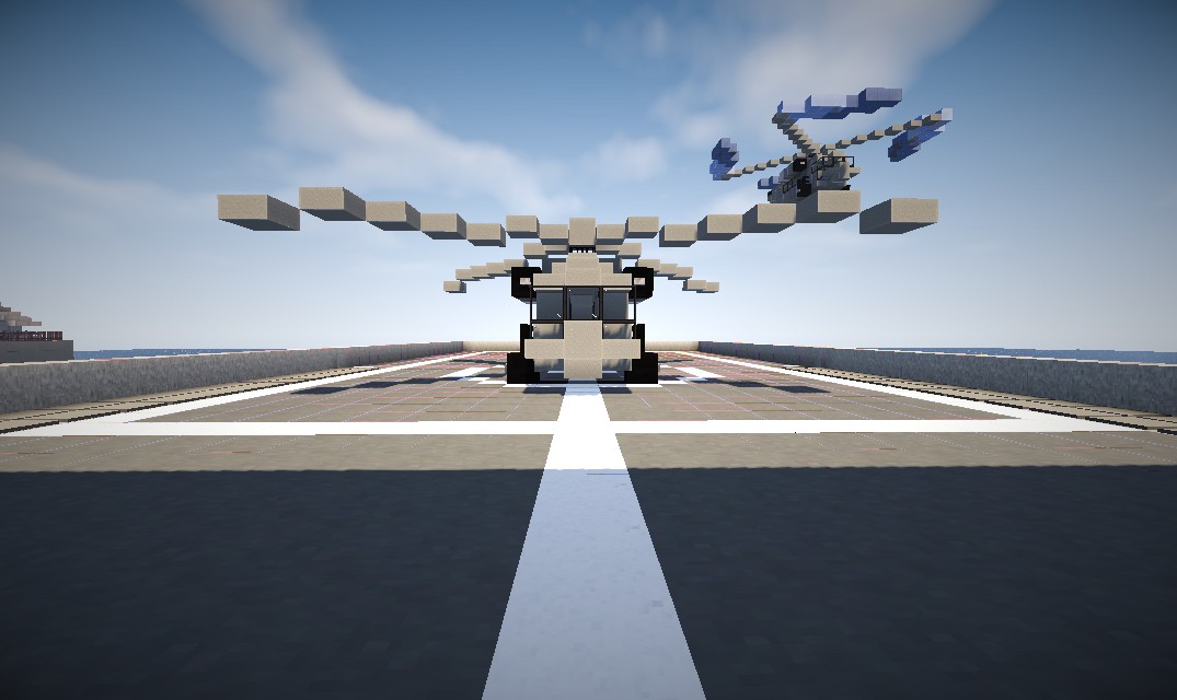 SH-60 Seahawk / UH-60 Blackhawk Minecraft Map