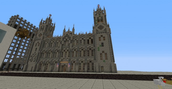 Californian Parliament Buildings Minecraft Map