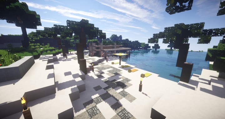 Beach Bar | Lakeside Project Minecraft Project