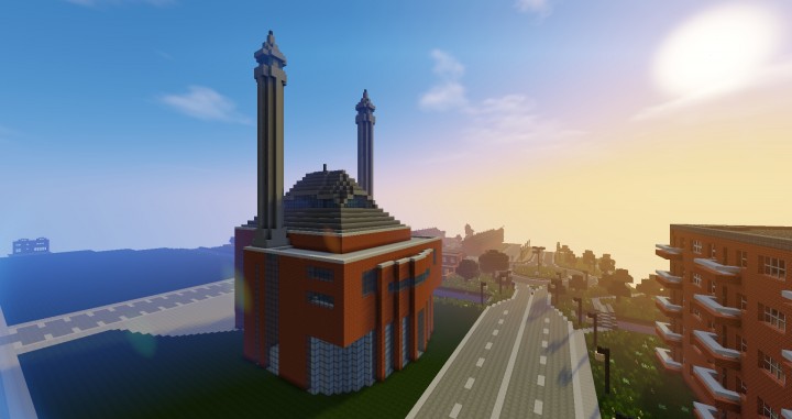 Turkish Mosque in the Netherlands Minecraft Map